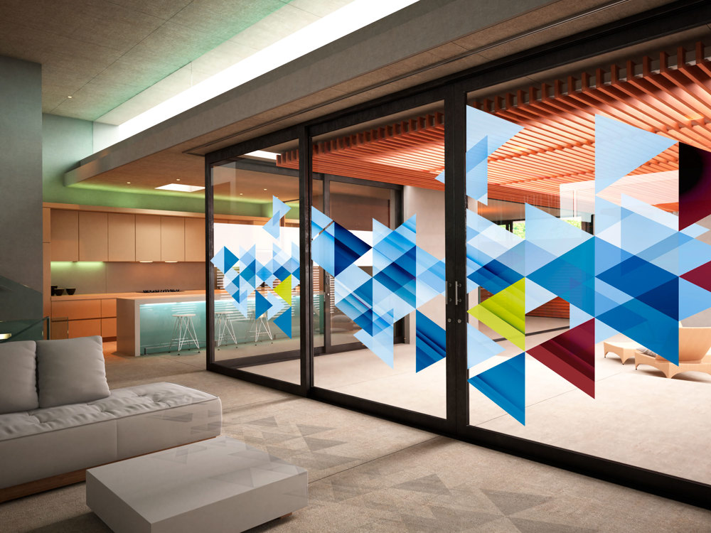 Glass printings for partitions - a wide range of patterns | Tecglass